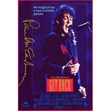 The Beatles Reunion Poster The Get Back Tour New 24x36 - Walmart.com