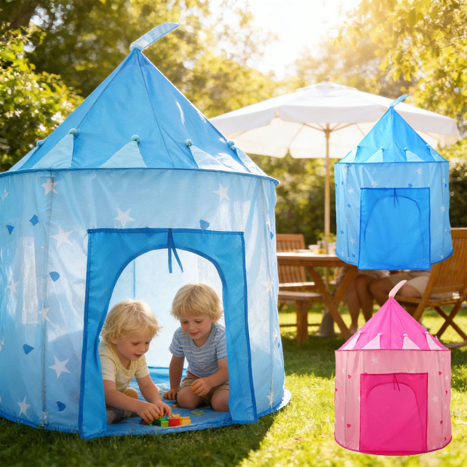 Click here for Kloer Play Tent Indoor Outdoor Pops-Up Foldable Pl... prices