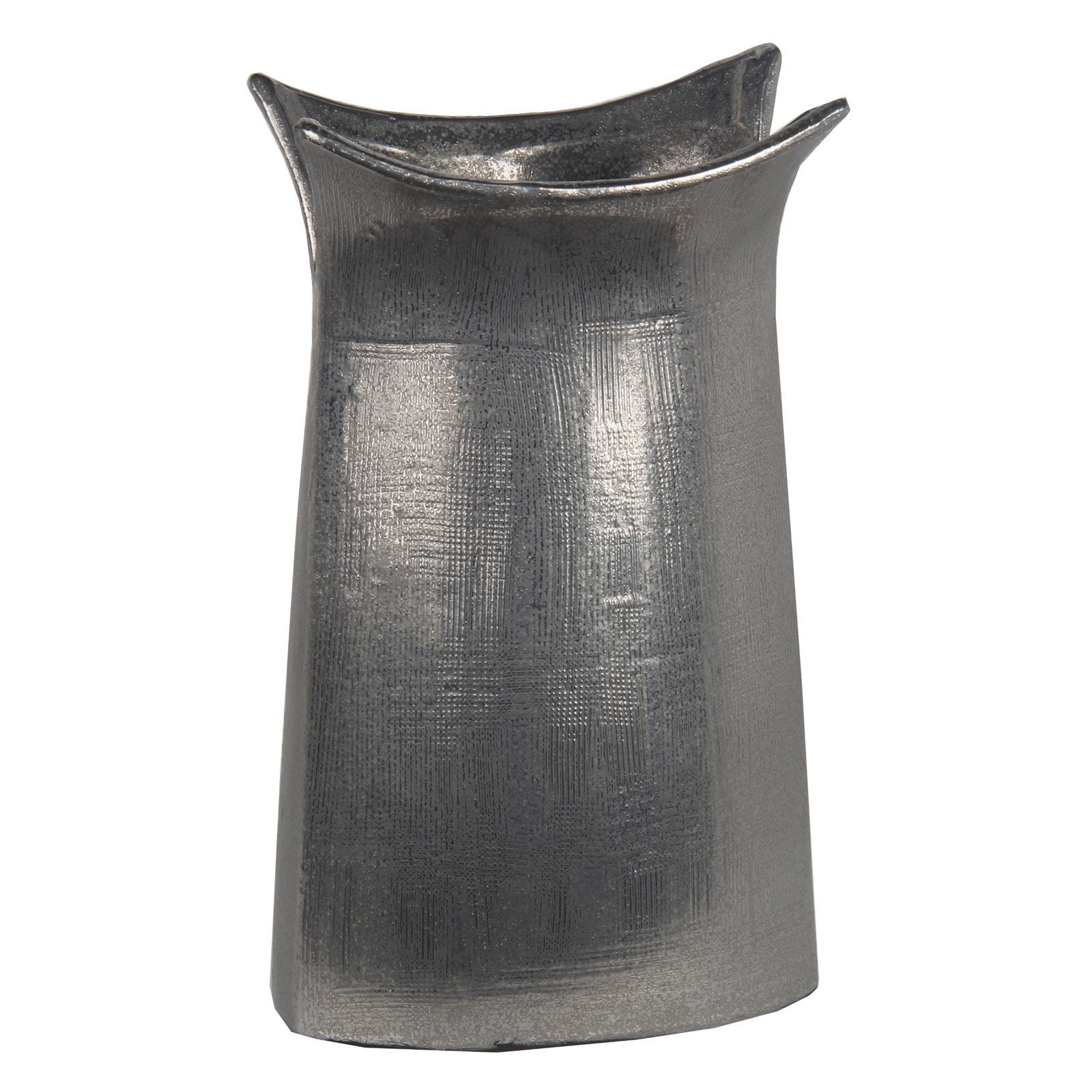 Privilege International Mouthed Silver Metallic Ceramic Vase - Walmart.com
