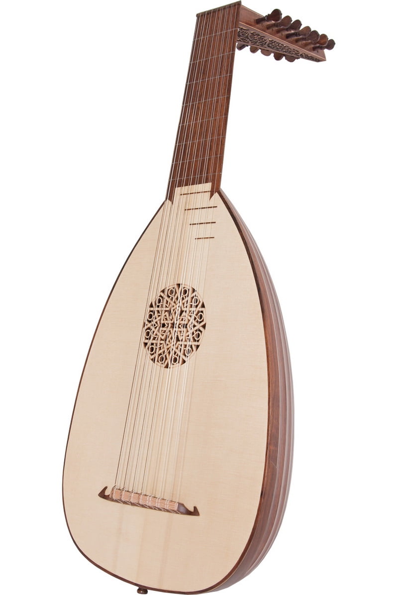 Roosebeck LT8DRN Roosebeck Deluxe 8-Course Lute Sheesham - Walmart.com