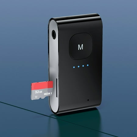 Bluetooth-compatible 5.0 Transmitter Receiver with Microphone Device ...