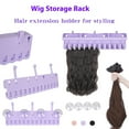 Hzsb Hair Extension Holder Wig Storage Rack Multipurpose Easy to ...