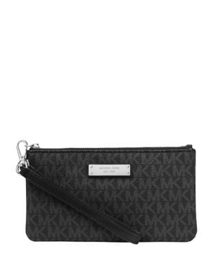 Jet Set Signature Medium Wristlet - Walmart.com