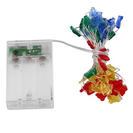 5M 50LED 3AA Battery Box Power Butterfly Shape Home String Light Party ...