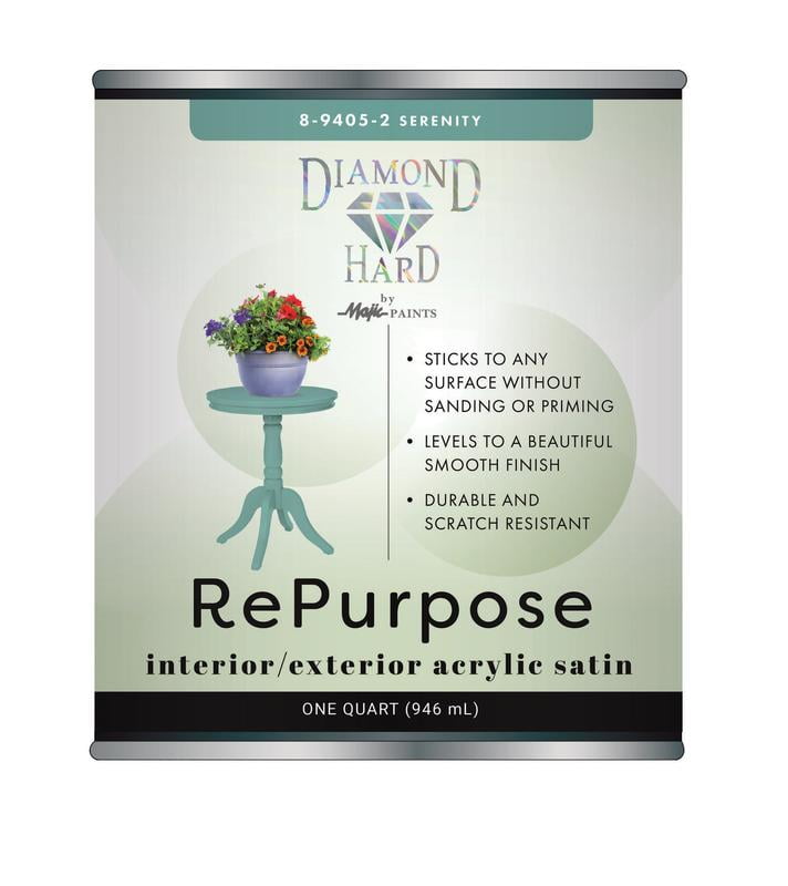 Diamond Hard RePurpose Paint, Quart, Serenity - Walmart.com