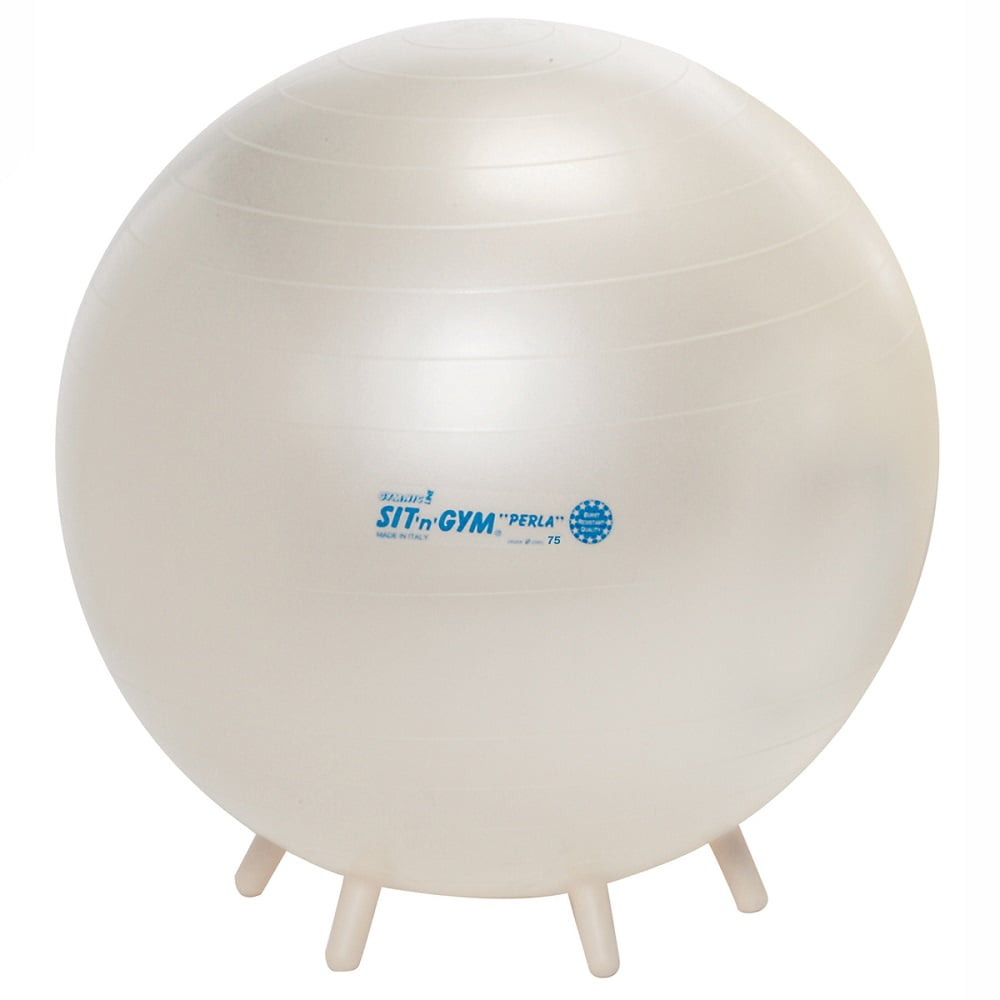 Gymnic Sit'n'Gym Perla 75 Exercise Ball with Feet - Walmart.com - Walmart.com