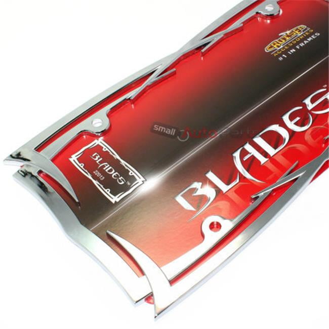 Cruiser Frames License Plate Frame - Chrome Blades - Walmart.com