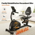 Recumbent Exercise Bike, Stationary Bikes for Home Magnetic Recumbent ...