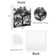 Wood Box Sign Oak Tree Forest Square Boxes Sgin Desk Decor Decorative ...