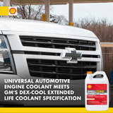 ShellZone Dex-Cool Extended Life ELC Antifreeze + Coolant, Concentrate ...