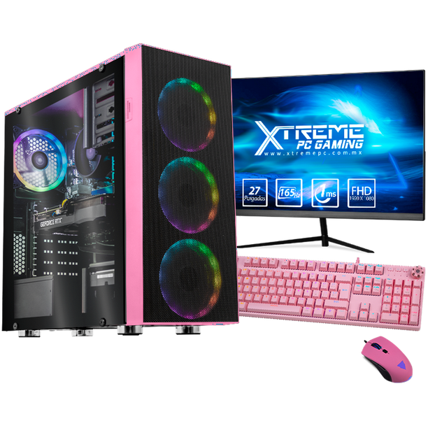 Xtreme PC Gaming Geforce RTX 3060 Ryzen 5 5600 16GB 500GB 2TB Monitor ...