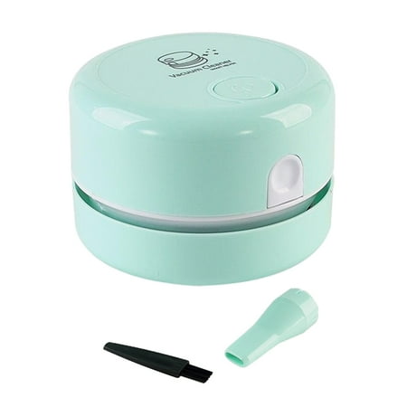 Mini Crumb Vacuum Cleaner Portable Dust Sweeper Office Saving | Walmart ...