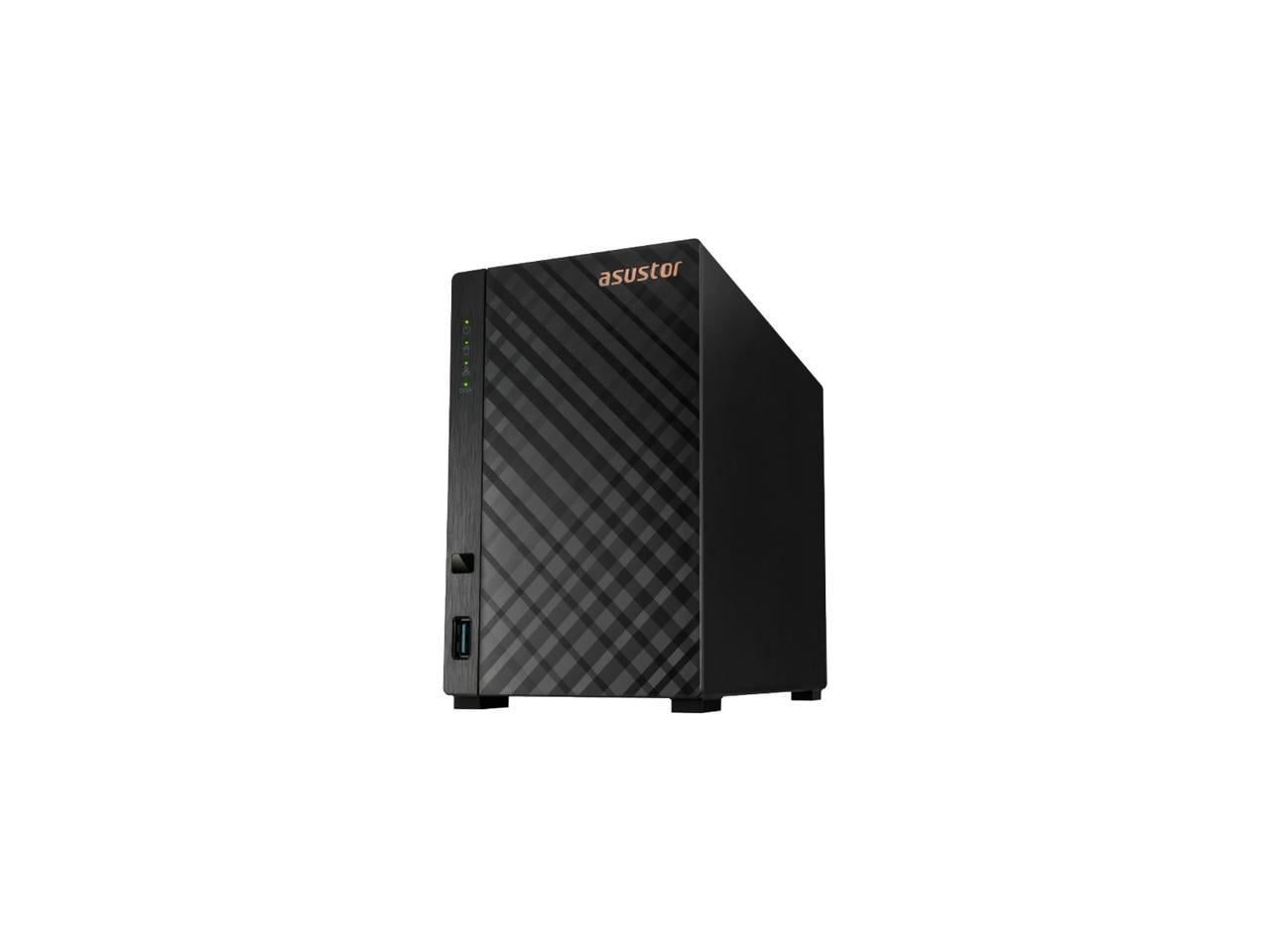 Asustor AS1102T 2 Bay Drivestor 2 Desktop NAS (Diskless) - Walmart.com