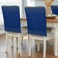 Gold Speckles Grain Chair Back Covers Set of 8 Modern Minimalist Dots ...