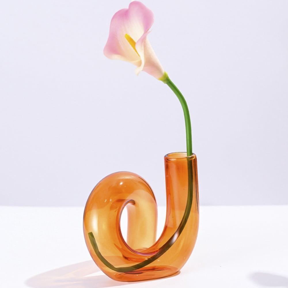 Desktop Glass Vase ,Modern Creative Hydroponics Vase Flower Planter ...