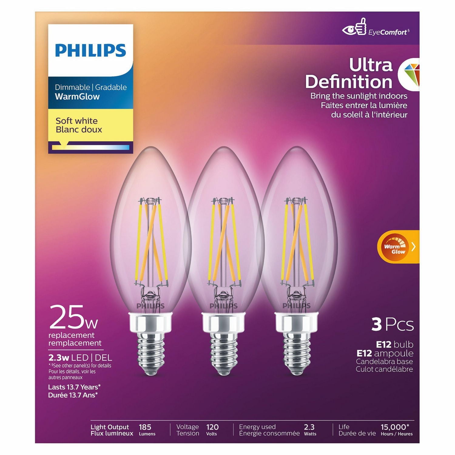 Click here for Philips Led Ultra Definition 25w Chandelier (B11)... prices