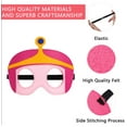 Felt Masks for Adventure Time Theme Party - 8 Masks - Comfortable, One ...