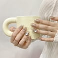 [Afternoon Fragrance] New Handmade Nail Wear Cat's Eye Phototherapy ...