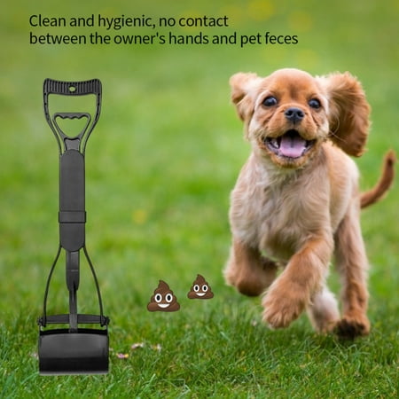Pet Pooper Scooper Long Handle Animal Toilet Waste Picker Poo Remover ...