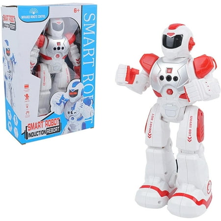 Lamptti RC Robot Toy for Kids, Smart Programmable Remote Control Robots ...