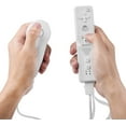 TechKen 2-Pack Wii Remote and Nunchuk Controller with Motion Plus ...
