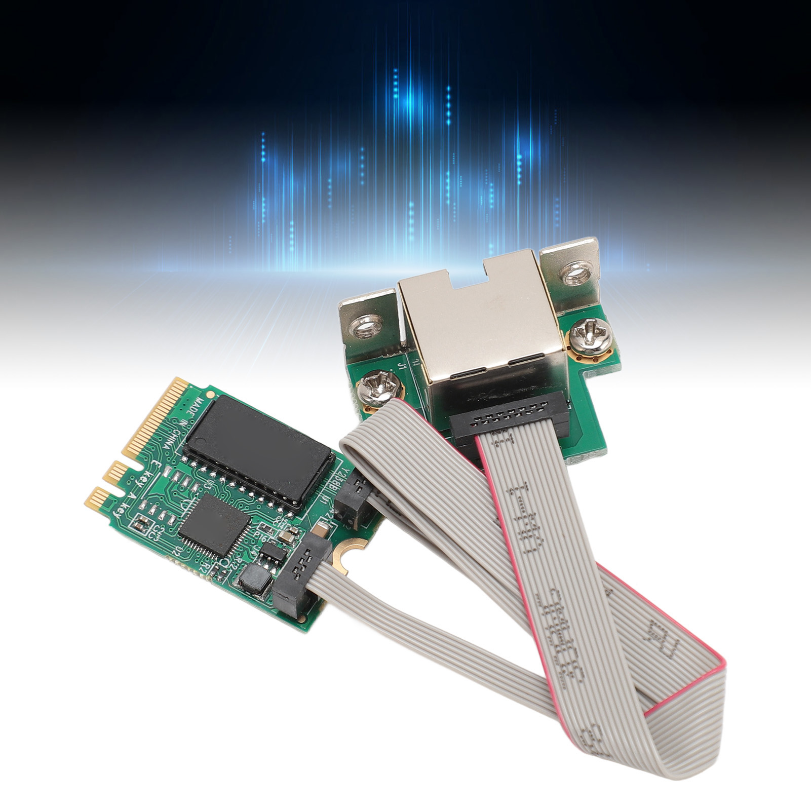 Gigabit Ethernet Adapter, RJ45 Port M.2 Card 1000Mbps High Transfer ...