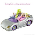 Barbie Extra 2-Seater Convertible Toy Car with Puppy, Accessories, and ...