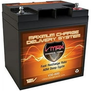 VMAX V35-857 AGM Deep Cycle Battery Replaces PEP BOYS U1-340 GROUP U1 ...