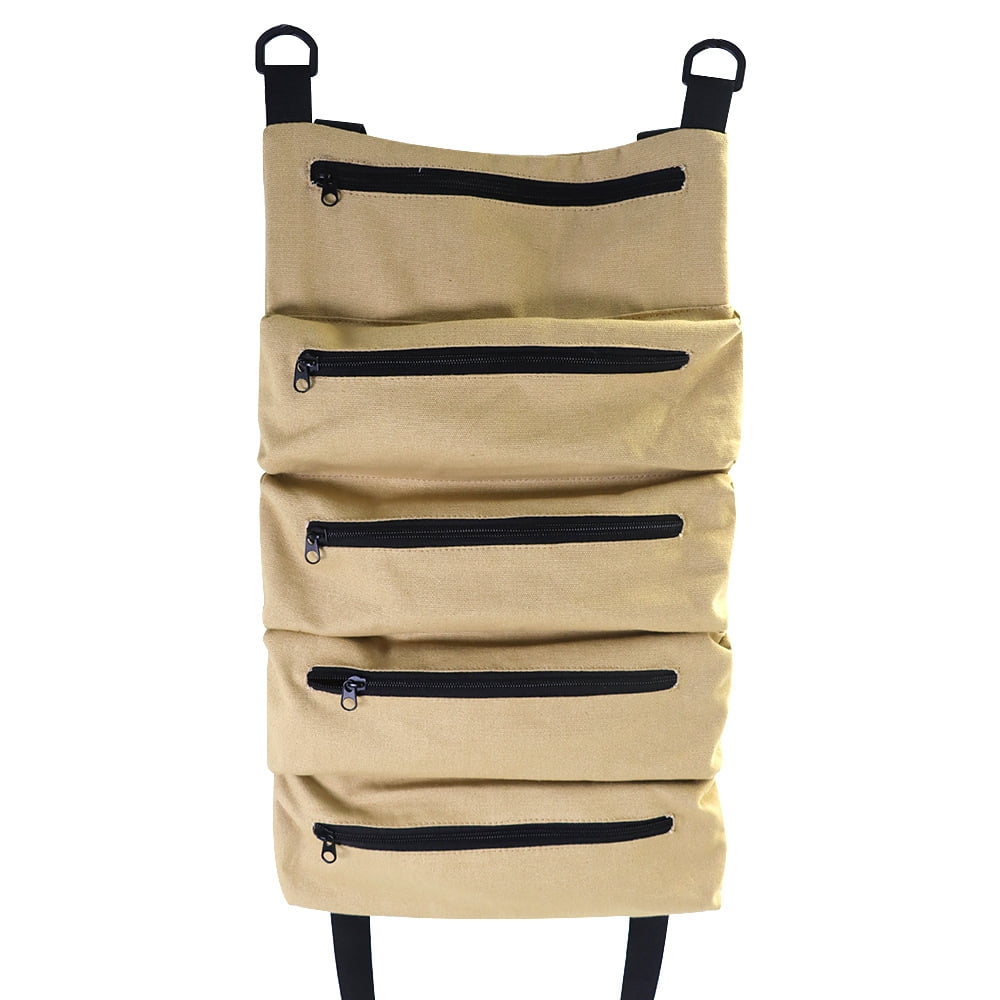 Deals Tool Organizers,Tool Bag With Pouches,Roll Up Tool Bag Organizer ...