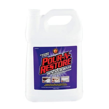 Pour N Restore 1225689 1 Gal Oil Stain Remover, Pack of 4 - Walmart.ca
