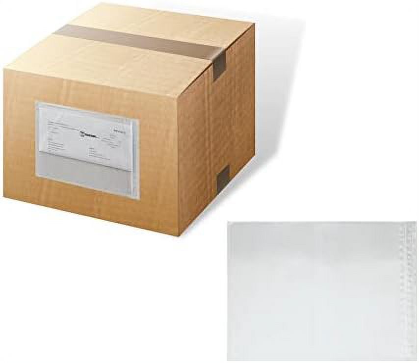 6"X9" Re-Closable 1000/CS Lock And Press Packing List Envelope Plain ...