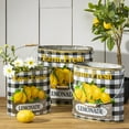 Set of 3 Rustic Nesting Metal Farm Fresh Lemonade Bucket - Walmart.com