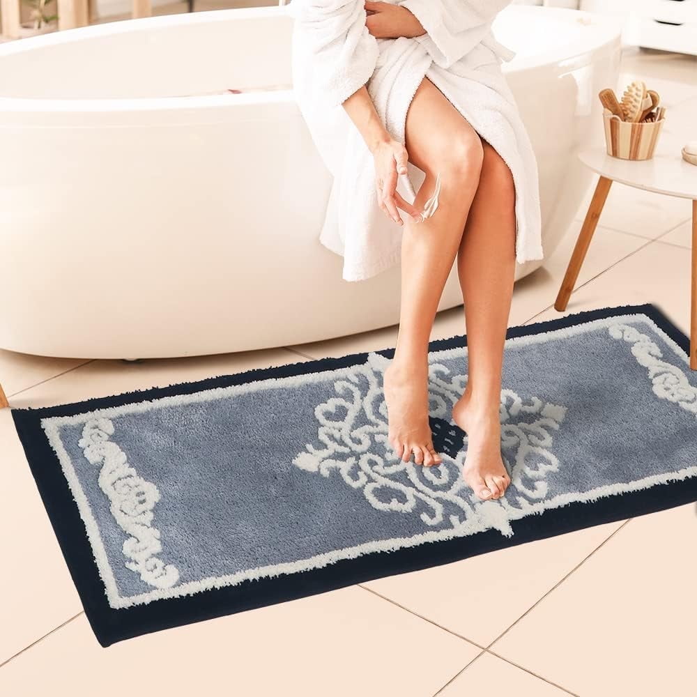 Click here for Mmcehpv Bathroom Runner Non Slip Long Bathroom Rug... prices