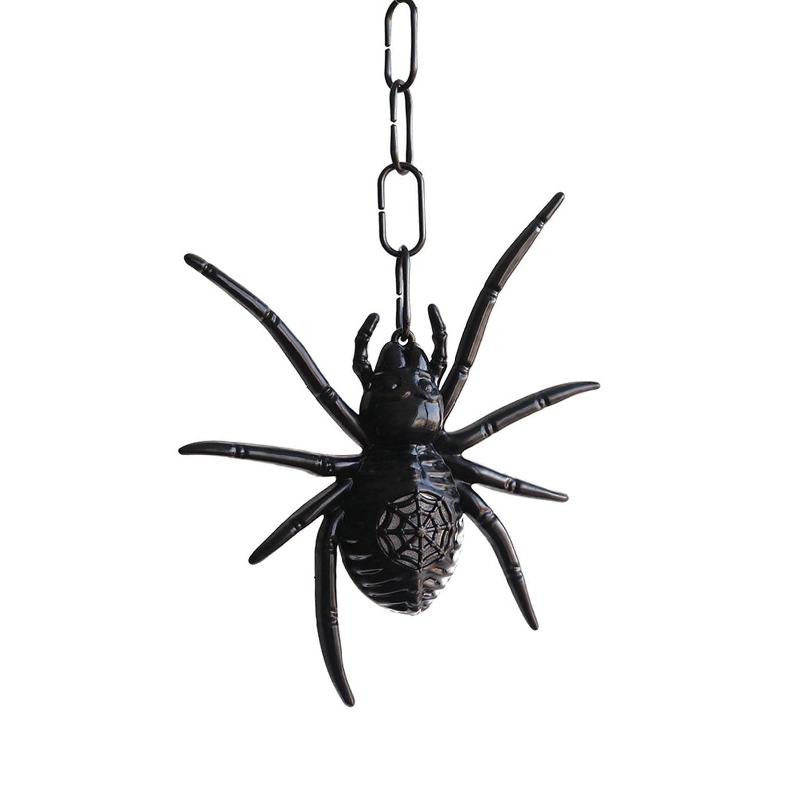 Trayknick Battery Operated Realistic Spider Light Toy Party Decoration ...