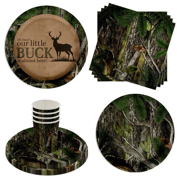 Boy oh Boy Cookies Baby Shower Party Supplies - 64 Piece Baby Shower ...