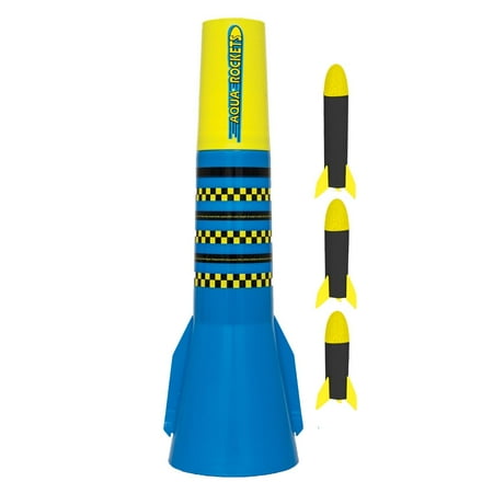 17.5" Blue Pool Powered Aqua Rockets Smash and Blast Swimming Pool ...