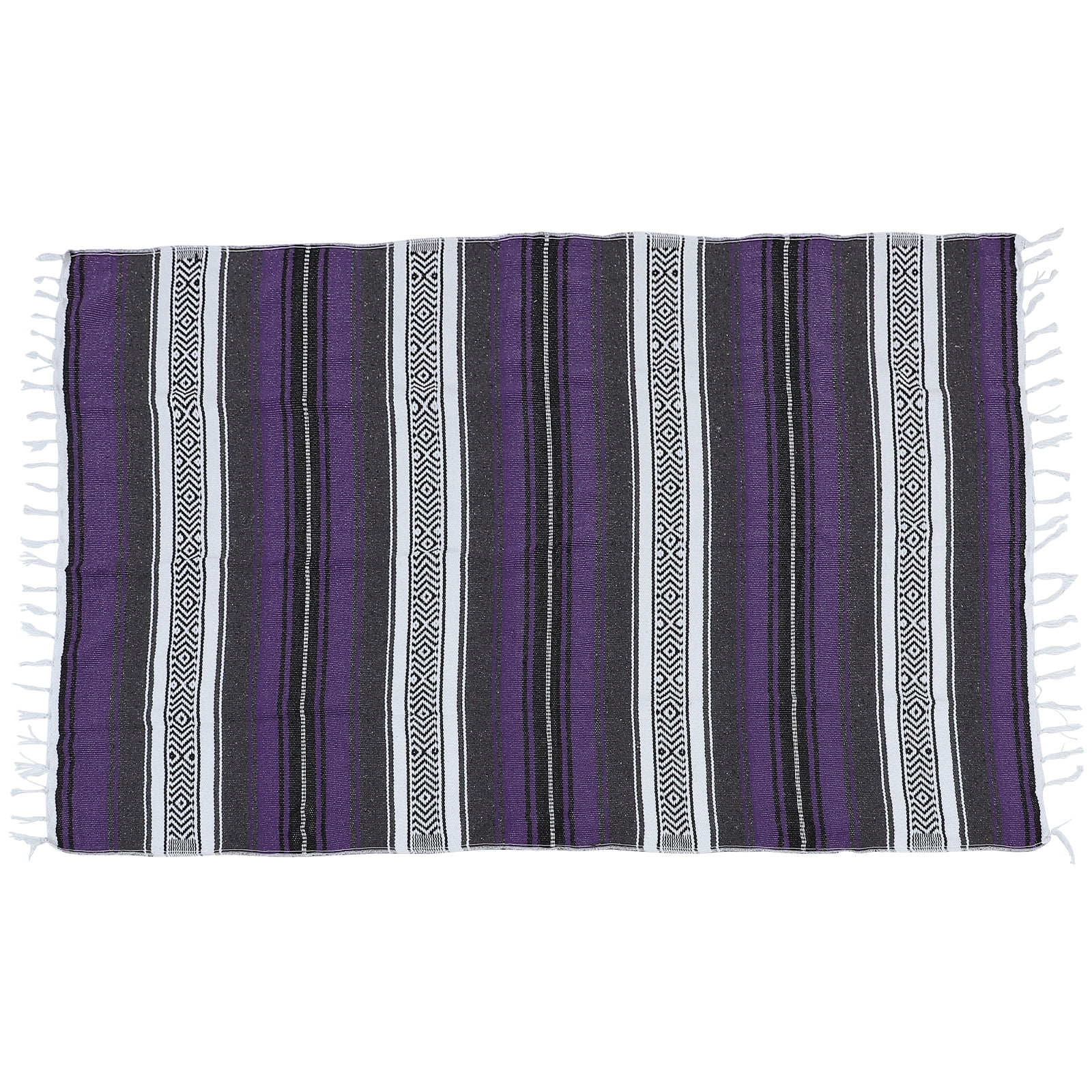 Click here for Fomiyes Blended Mexican Blanket Yoga Mat Cape Wove... prices