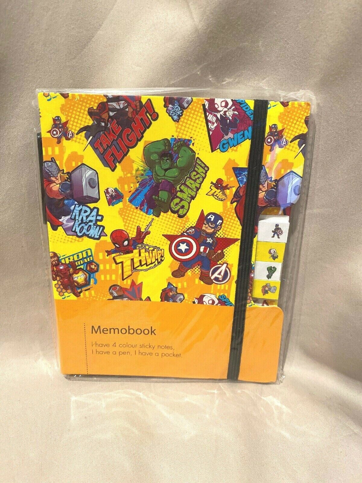 Marvel Avengers Memo Pad With Pen NEW - Walmart.com