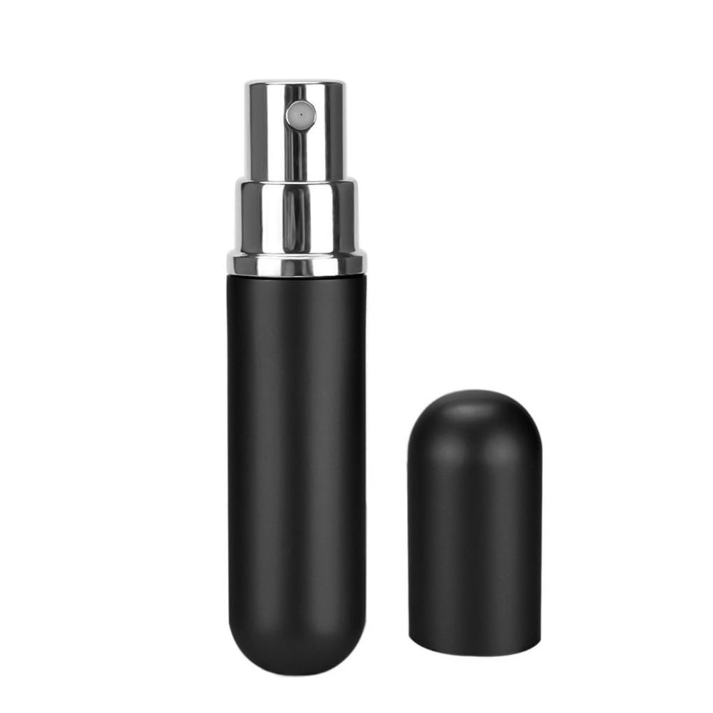 TureClos 5 Pcs Perfume Atomizer Men Kit Refillable Spray Bottles Metal ...
