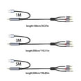 Flexible Coaxial To 3.5mm Converters Cable for Surround Sound Systems ...