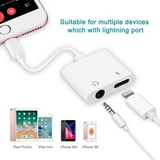 GOOPRO 2-in-1 AUX Splitter, Lightning Charger and Audio Adapter for ...