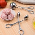 (3.5cm) Rice Balls, Ice Cream Balls Stainless Steel Meatball Mold With ...