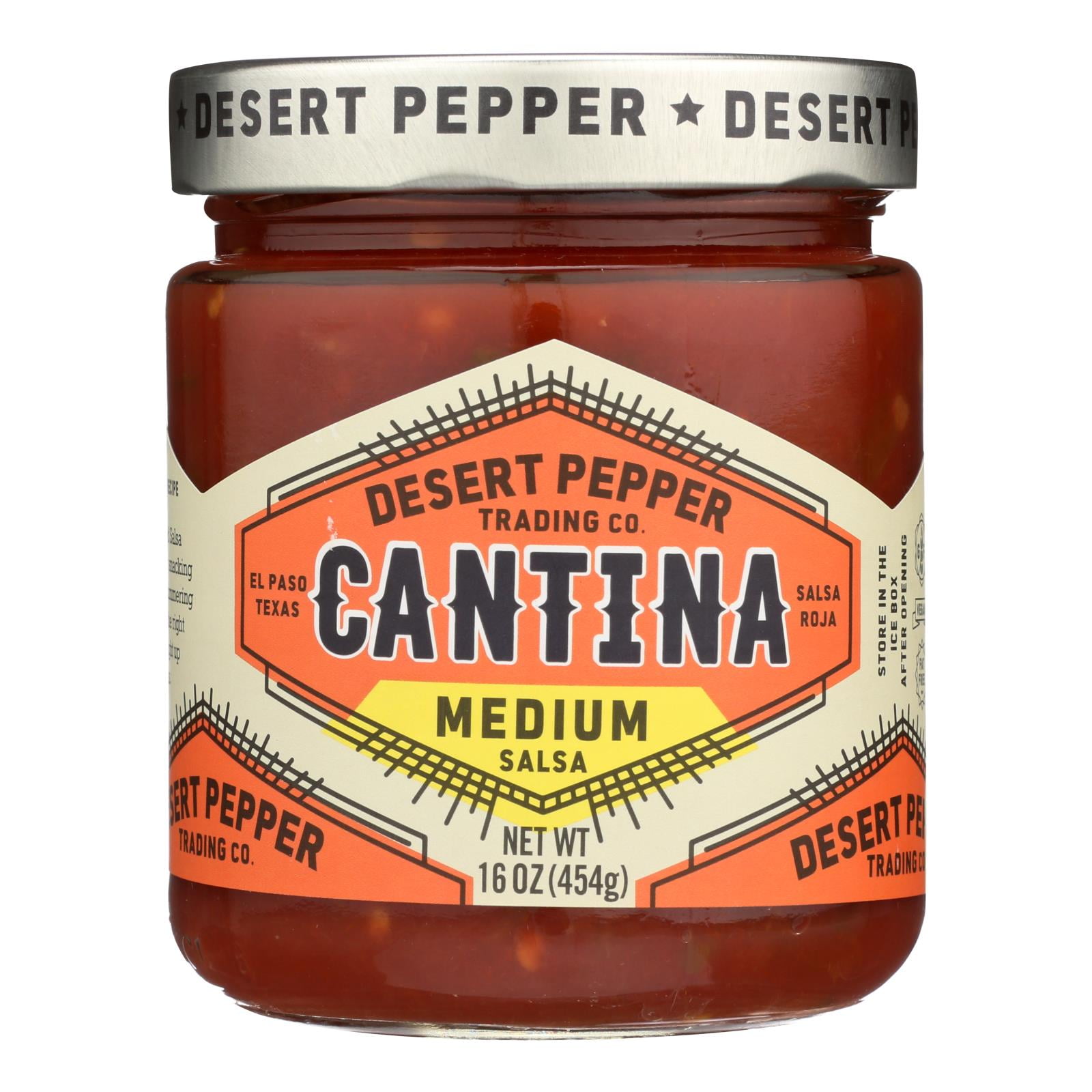Desert Pepper Trading - Cantina Salsa - Medium Red - Case of 6 - 16 oz ...