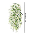 AuroraX Realistic Artificial Flowers for Outdoors UV Resistant Fake ...