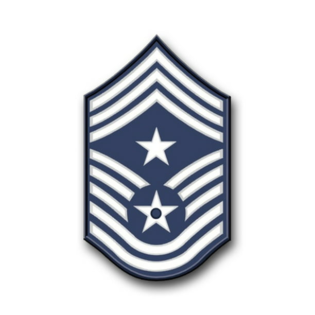 3.8 Inch Air Force Command Chief Master Sergeant Vinyl Transfer Decal ...