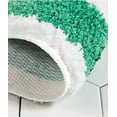 SELGRCE H·Y Green Crocodile Non-Slip Water Absorption Bathmat Area Rug ...