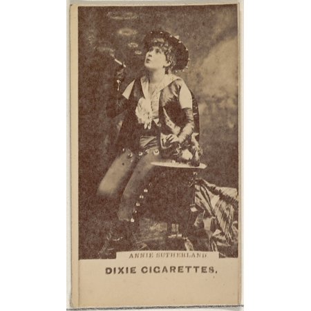 Annie Sutherland, from the Actors and Actresses series (N45, Type 7 ...