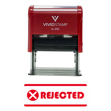 Consolidated Stamp Green Line Message Stamp, Copy, 1 1/2 X 9/16, Blue ...