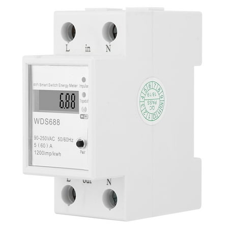 Energy Meter Watt Meter Smart Energy Meter Remote Control Wattmeter ...