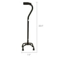 Equate Quad Walking Cane with Small Base and 4 Legs for Stability ...
